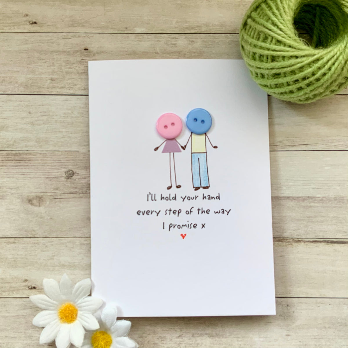 I'll Hold Your Hand Card – Made By Jennie