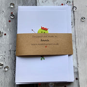 Ha-Pea Christmas Pack of Four Cards – Made By Jennie