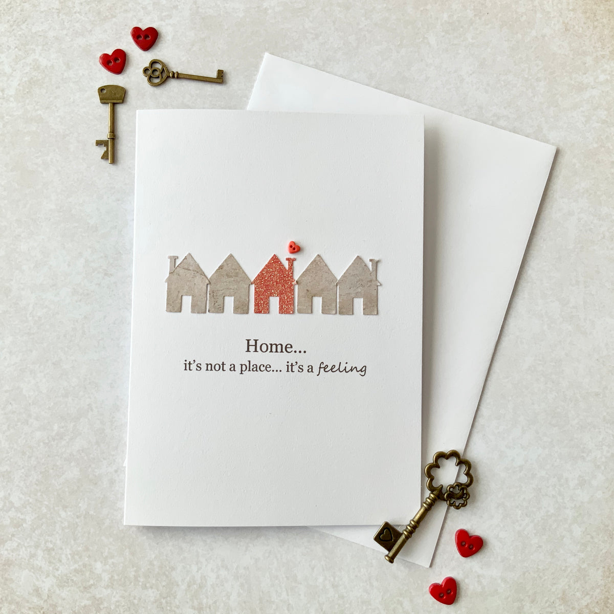 Not Home New Home Greetings Card – Not Just A Shop
