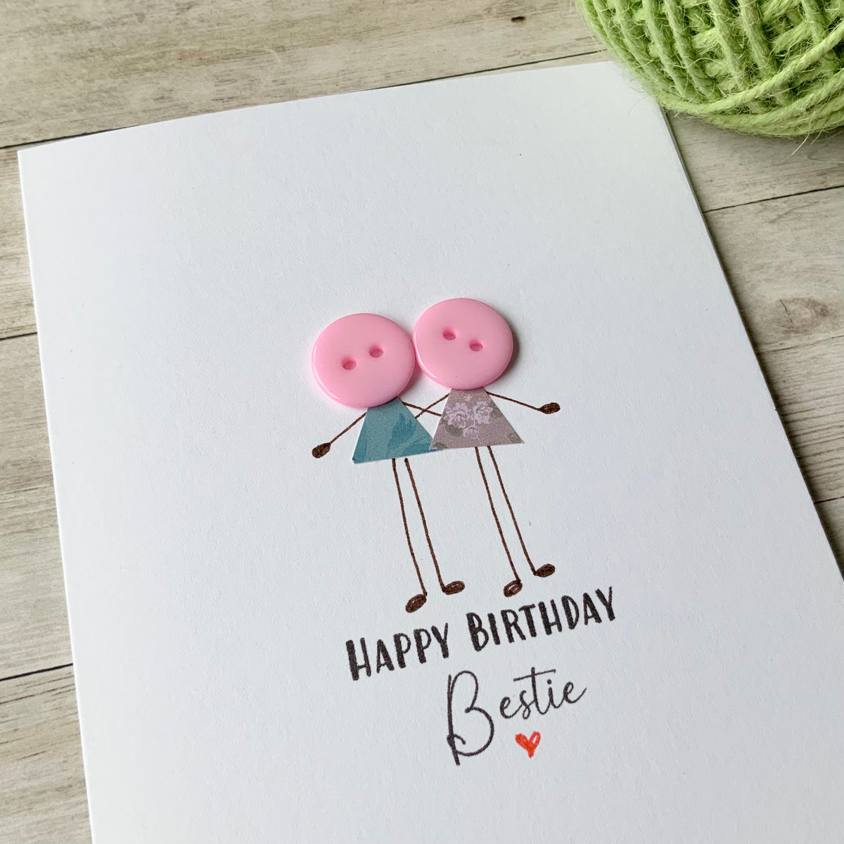 Happy Birthday Bestie Card – Made By Jennie