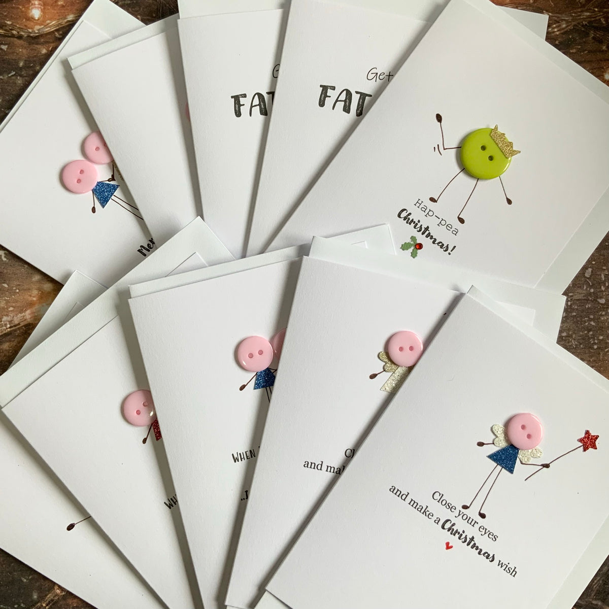 Christmas Super Pack of Ten Cards – Made By Jennie