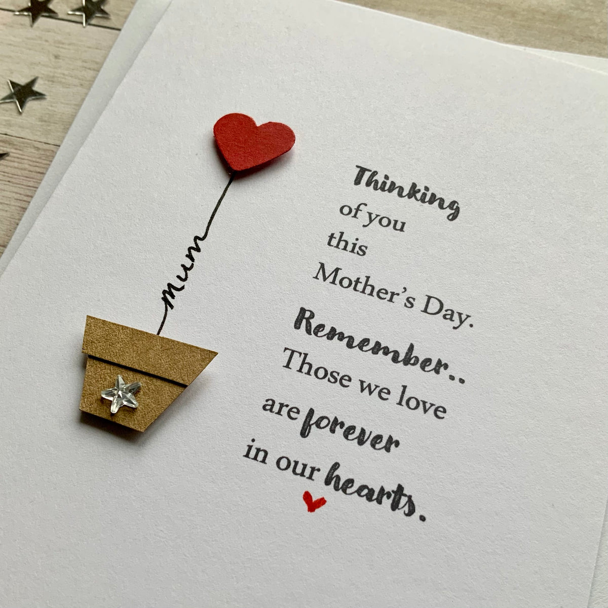 Thinking Of You Mother's Day Card – Made By Jennie